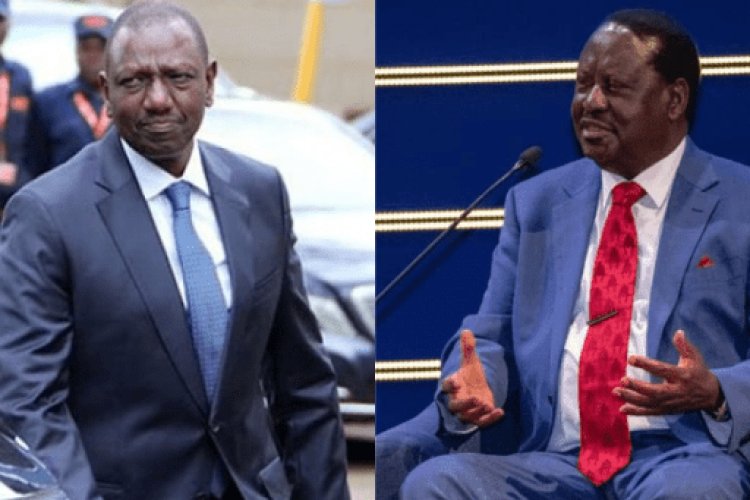 Raila Odinga agiye kweguza Perezida Ruto - amakuru agezweho